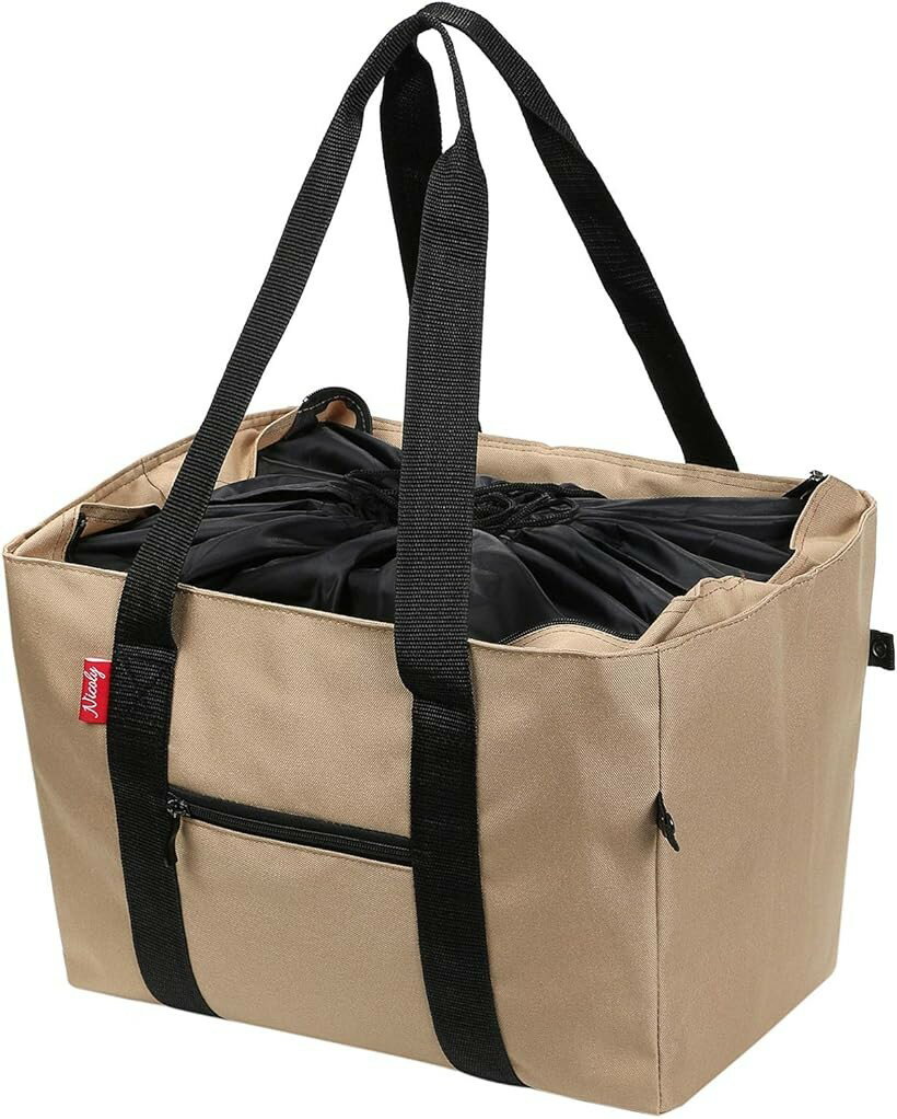 バリエーションコード : 2b82ojcuxr商品コード2b82o3w4vc商品名保冷バッグ エコバッグ エコレジ ショッピングバッグ 26L ベージュブランドnicolyカラーベージュサイズ等37x21x28x40x27.5cm「スマート...