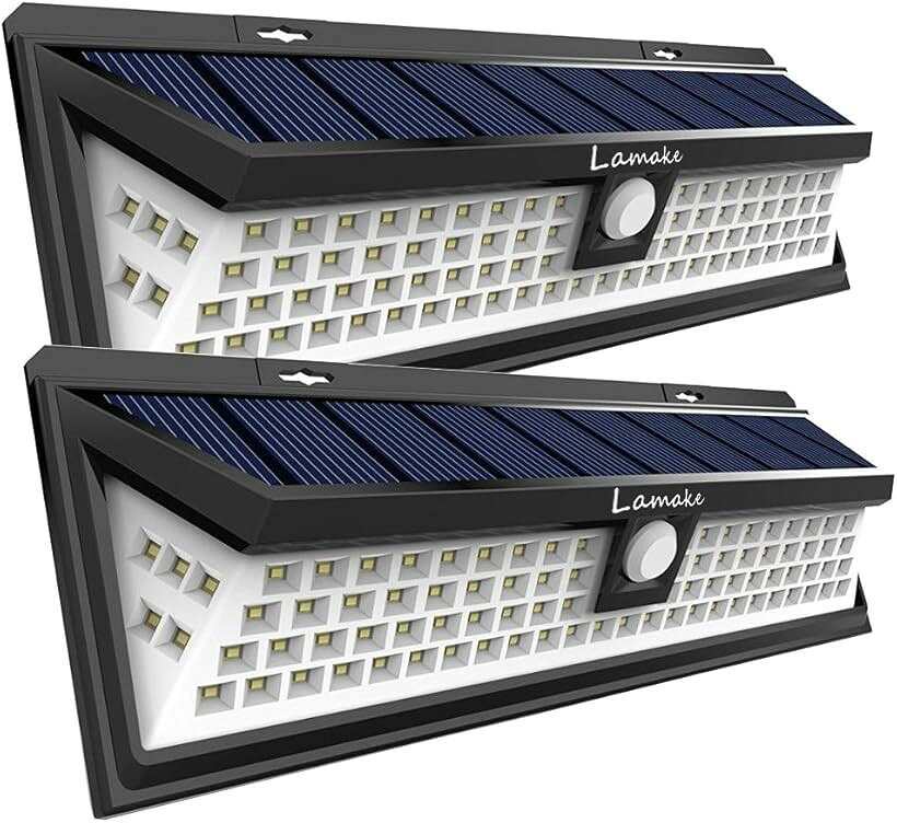 バリエーションコード : 2b8jv0ug0k商品コード2b8j5iodix商品名改良版 4400mAh大容量バッテリー内蔵 センサーライト ソーラー充電 三つ照明モード 明暗センサーブランドLamakeカラー昼白色サイズ等90LED， 3...