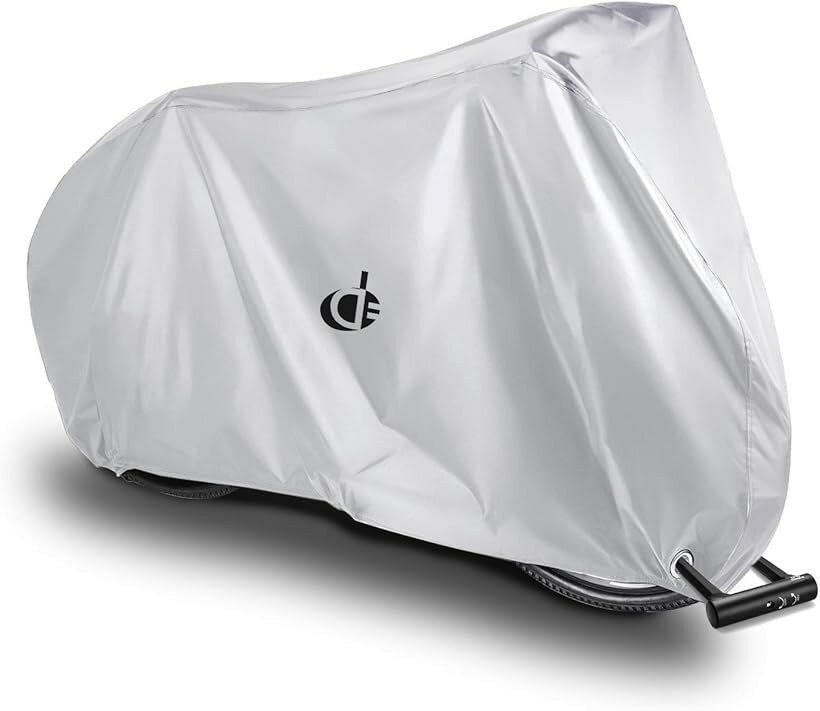 バリエーションコード : 2b2fk4wugt商品コード2b8usuqqwf商品名自転車カバー サイクルカバー 厚手 防水 210D 撥水加工 風飛び防止 収納袋付 29インチまで対応 シルバーブランドDouble Eliteカラーシルバー...