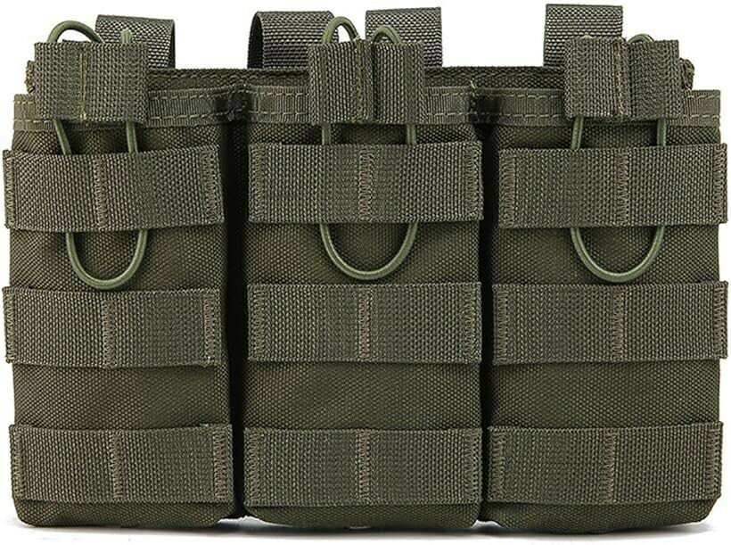 バリエーションコード : 2b4wdu490p商品コード2b4wdr83yf商品名サバゲー マガジンポーチ M4 M16 AK AR モール対応 トリプル 3連式 オープントップ 弾倉ポーチ サバイバルゲーム装備 グリーンブランドJ-HAR...