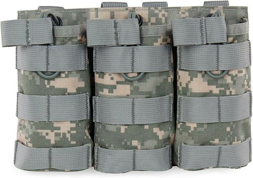バリエーションコード : 2b4wdu490p商品コード2b4wdudlxs商品名サバゲー マガジンポーチ M4 M16 AK AR モール対応 トリプル 3連式 オープントップ 弾倉ポーチ サバイバルゲーム装備 ACUデジタルブランドJ-...