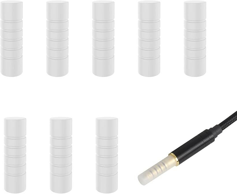 バリエーションコード : 2b4sctvo93商品コード2b4svcnys8商品名プラグ保護キャップ バランスケーブル イヤホンジャック ケーブルカバー プラグカバー 4.4mm端子用 樹脂製 50個入り 白 4.4mmブランド3APLUS...