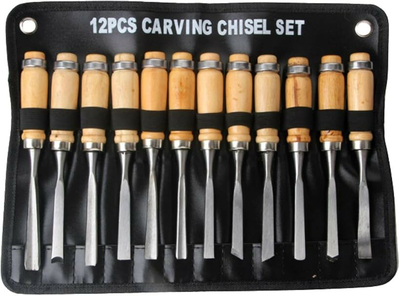 商品コード2brx28dlj3商品名彫刻刀 セット ノミ 工具 木彫り 木工 プロ 初心者 12本セットブランドAll Trustカラーブラウン「多彩な表現を可能にする」 平刃、斜刃、内外丸刃、三角刃など、形状の異なる12種類の刃を網羅した...