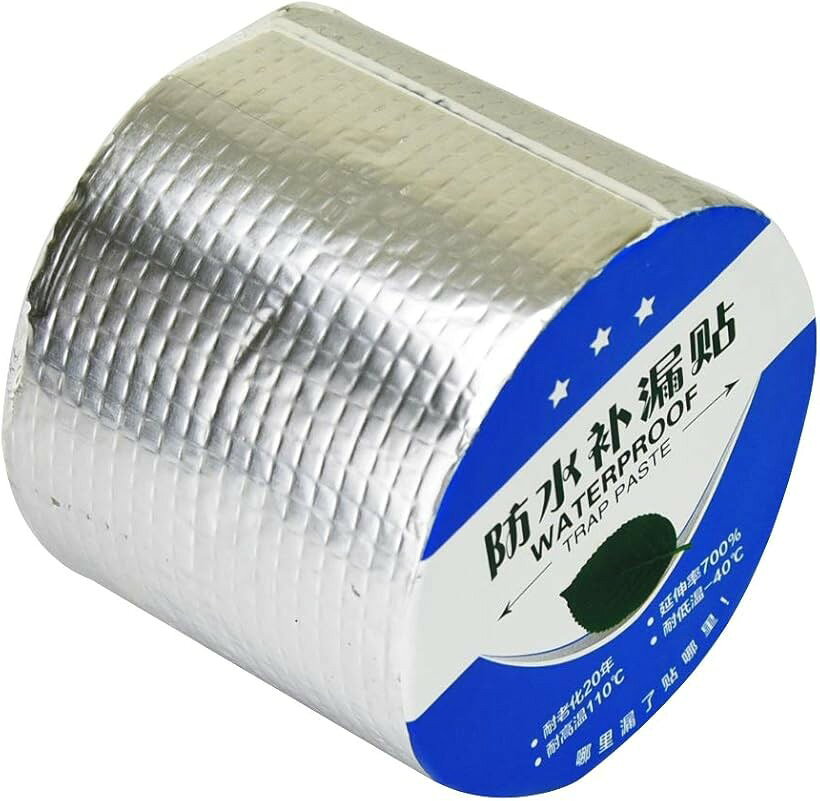 バリエーションコード : 2b8pvy21fg商品コード2b6u8wff53商品名超強力 粘着 耐火 防水 補修用 シーラントテープ ブチルテープ 雨漏り 水漏れ 水回り 補修テープ 防水テープ 亀裂 ひび割れ 破損補修 100mmブランド...