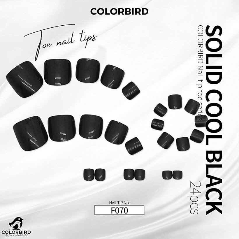 バリエーションコード : 2b9tsh904n商品コード2b9tqdn6iy商品名フットネイルチップ 足 24枚 黒 ネイルチップ フット 付け爪 可愛い F070 足ブランドCOLORBIRDカラーF070サイズ等足フットネイルチップ 2...