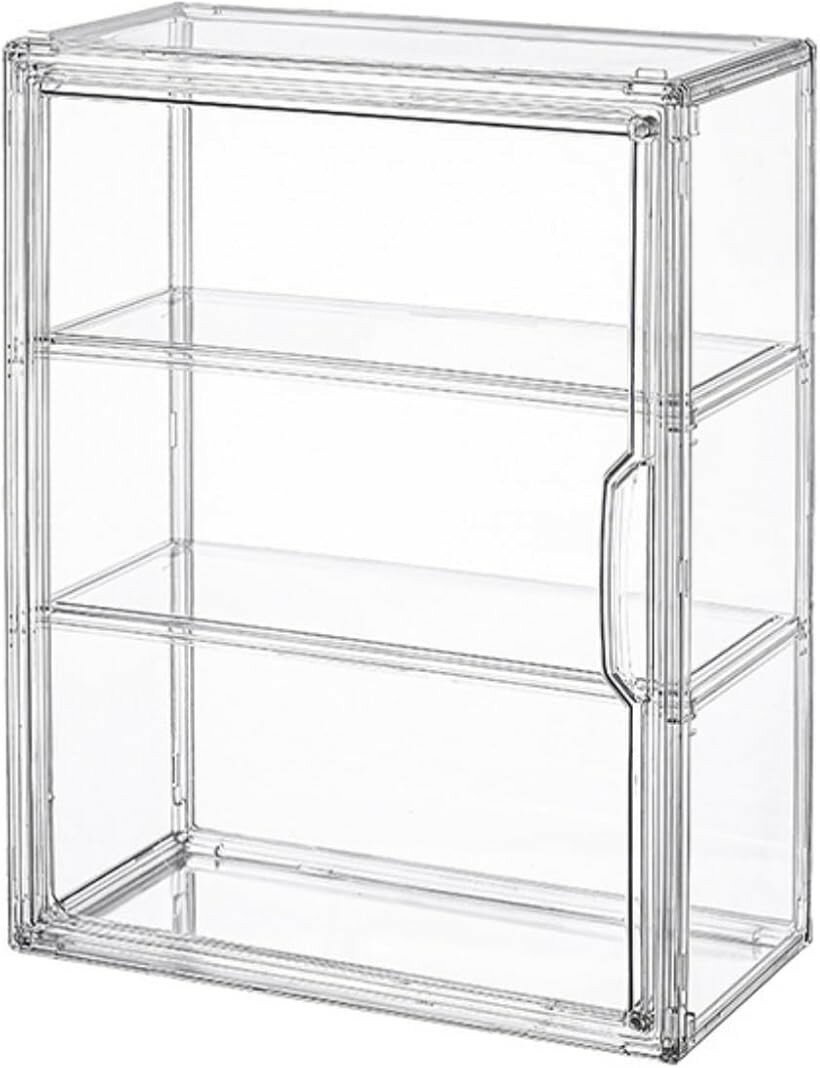 バリエーションコード : 2b9o36gu40商品コード2b9o36sx36商品名フィギュアケース ディスプレイケース コレクションケース 透明 PET 棚 マグネット 壁掛け 3段 27x36x13cmブランドCOZENTAカラー透明サイ...