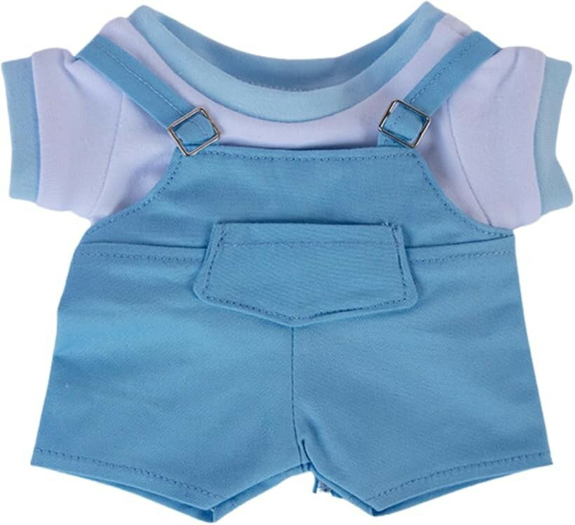 バリエーションコード : 2bu90yggl3商品コード2bu906v98i商品名人形 ぬいぐるみ ぬい服 サロペット オーバーオール Tシャツ セットブランドCOZENTAカラーライトブルーサイズ等オーバーオール 20cm適用ドールサイズ...