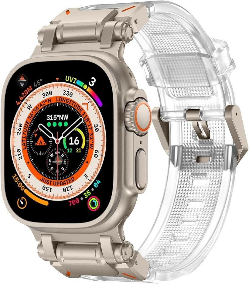 バリエーションコード : 2b9rqn9f56商品コード2b9flkcngl商品名Apple watch バンド Ultra 3/2/1 対応 49mm Series 10/9/8/7/6/5/4/SE 46/45/44mm おしゃれ アッ...