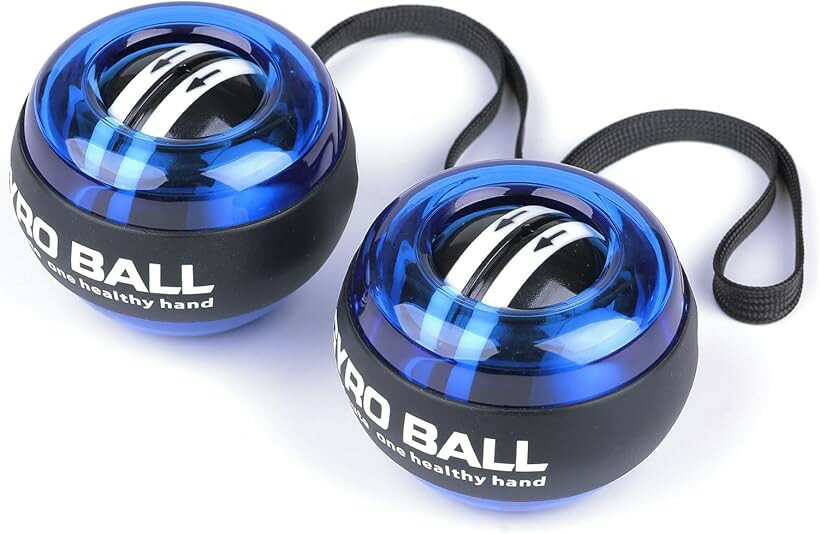 バリエーションコード : 2b9t8uq8ld商品コード2b9t86n3ff商品名パワーボール 2個セット スナップボール オートスタート機能 握力 ボール 手首 前腕 筋トレ 握力 グリップ トレーニング クリアーブルー 2個セットブラン...