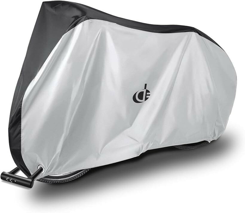 バリエーションコード : 2b8khfx1f8商品コード2b8khyywgi商品名自転車カバー 子供用 キッズ サイクルカバー 防水 厚手 丈夫 撥水加工 風飛び防止 収納袋付 24インチまで対応 ブラック＆シルバーブランドDouble E...