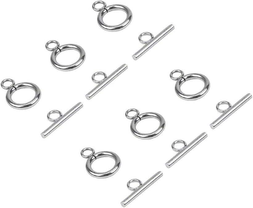 バリエーションコード : 2b61loi6w6商品コード2b8qjtwltw商品名20セット トグルクラスプ リング 16mm 304ステンレススチール 留め金具 O字型 T字型 マンテルリング リングクラスプ ステンレス色ブランドUNIC...