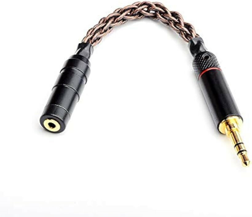 バリエーションコード : 2b4l9t9dlk商品コード2b6iy103w8商品名Lin08 変換ケーブル バランス接続 ケーブル イヤホン ジャック 変換 3.5mm 3極 オス＞ 2.5mm 4極 メス8芯 15cm 単結晶銅ブランドo...