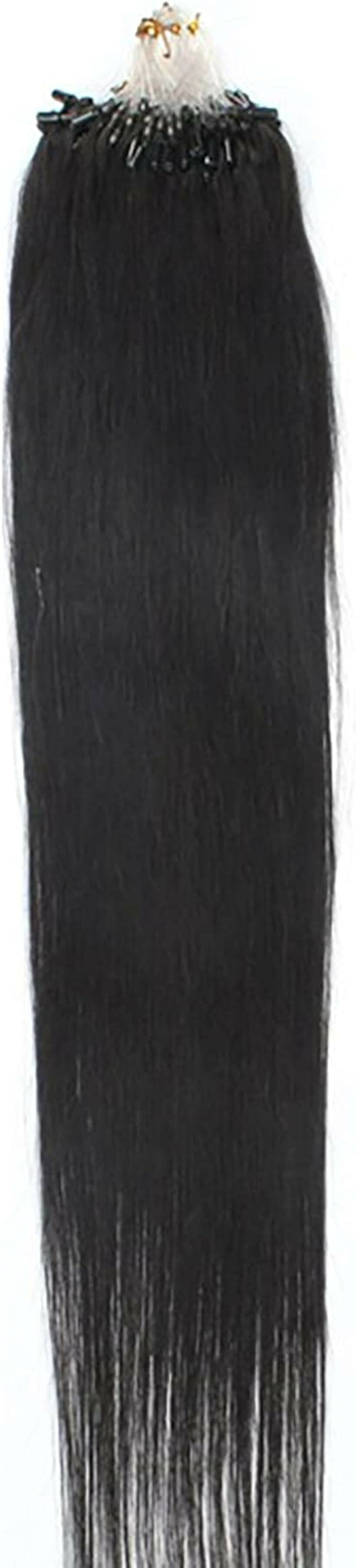 バリエーションコード : 2b66hctu0w商品コード2b66hqxc9w商品名人毛 ring loop hair チップエクステ レミーエクステ カラー ウィッグ エクステンション 50本 16inch 1B#ブランドALISYカラー1...