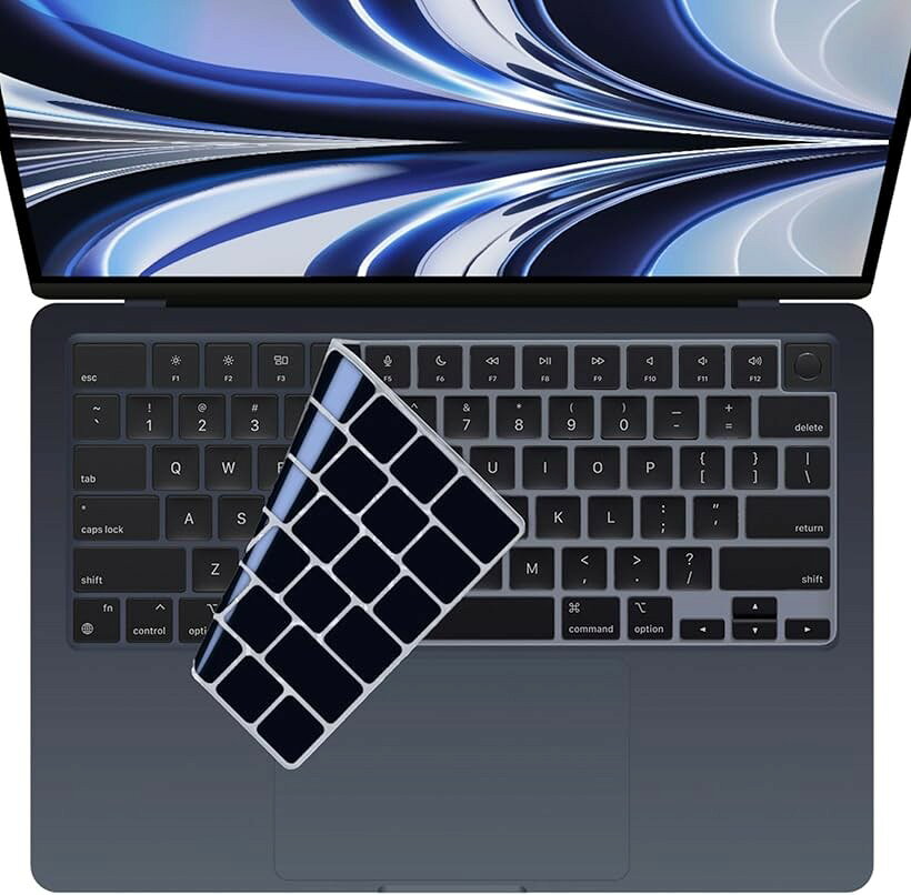 バリエーションコード : 2b9y43k62j商品コード2b98qijt9l商品名Macbook Pro/Air M2 M3 キーボードカバー 日本メーカー品 US配列 シリコン 極薄 2021-2024型番 耐水 耐塵 A3113/A29...