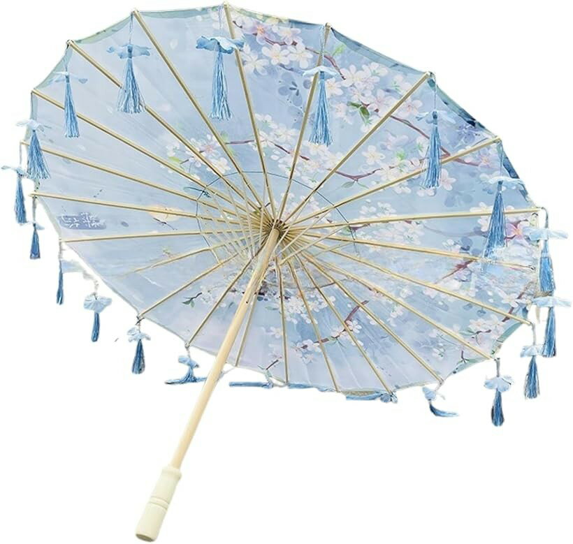 バリエーションコード : 2brs93693j商品コード2brs98sr21商品名和傘 工芸 タッセル付き 撮影用 小道具 コスプレ ダンスブランドCOZENTA「職人による手作り工芸」 天然の竹骨を使用し、一本一本丁寧に手作業で仕上げた和...