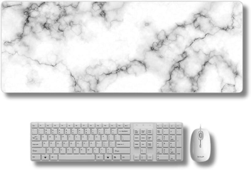 バリエーションコード : 2bu6n04k93商品コード2bu6n24w0p商品名マウスパッド 大型 デスクマット 白 大型マウスパッド ゲーミングデスクマット 大理石ブランドAll Trustカラーホワイトサイズ等800x300x2mm「...