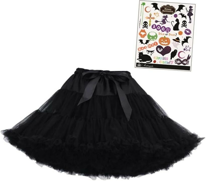 バリエーションコード : 2b6rwnfqlu商品コード2b6rwqou99商品名パニエ ボリューム アップ 40cm ハロウィン タトゥーシール付き 2点セット コスチューム用小物 レディース S752 黒ブランドMadrugada(マド...