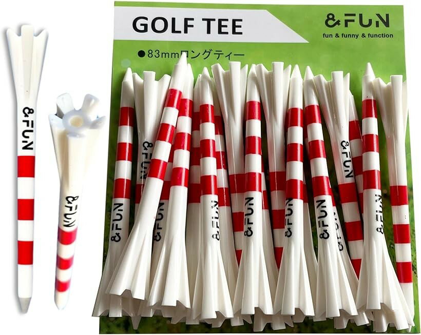 バリエーションコード : 2b9js6ooj2商品コード2b9js4hwrf商品名ロングティー 83mm 目盛り付 飛ばし屋 定番ゴルフティー アンドファン レッドブランド＆FUNカラーレッド・飛ばし屋御用達の正統派ロングティー。・3本スト...