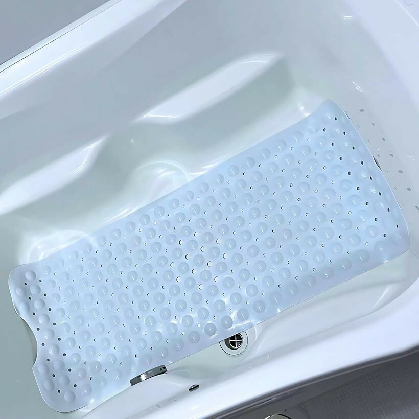 バリエーションコード : 2b9sktlucv商品コード2b9srn5jfl商品名お風呂 すべり止めマット 100x40cm 浴槽内滑り止めマット 介護 転倒防止 抗菌 防カビブランドUMikkeカラー06 ホワイトサイズ等100x40cc...