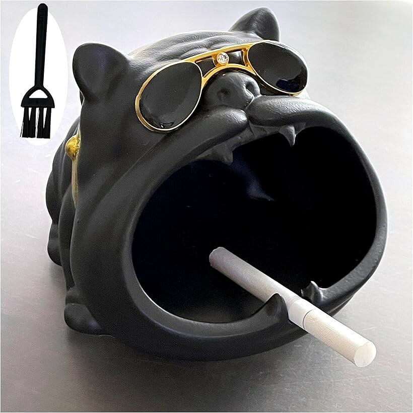バリエーションコード : 2butww3ft0商品コード2butww3x66商品名灰皿 犬 フレンチブルドッグ 卓上灰皿 大容量 おしゃれ かわいい 陶器 家用ブランドFlatlandカラーブラック「愛犬家必見。フレンチブルドッグ好きのため...