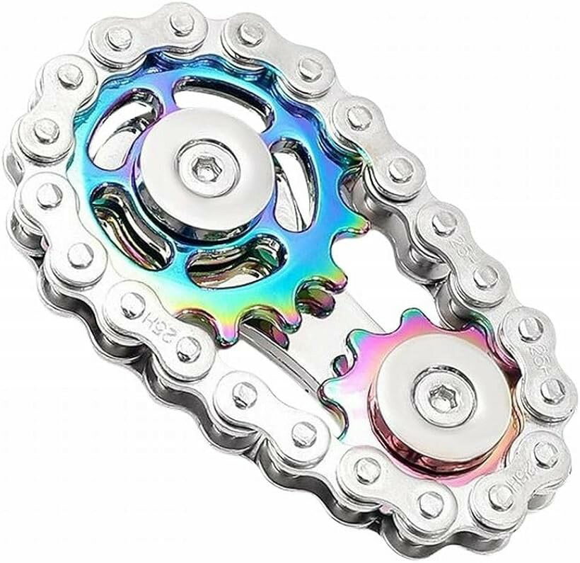 バリエーションコード : 2bu122yuv0商品コード2bu12f9ows商品名ハンドスピナー フィンガースピナー fidget Spinner バイクチェーンスピナー フィンガーギア 指先 健康 回転おもちゃ よく回るブランドAdgad...