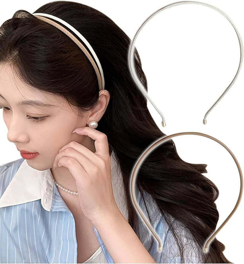 バリエーションコード : 2b9oyc1u39商品コード2b90uvyuwr商品名カチューシャ ヘアバンド フェイクレザー 細目 おしゃれ 大人カジュアル シンプル 韓国風 2個セットブランドHerbeluemily(ハベルミリィ)カラーホ...