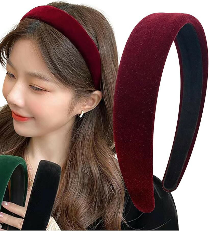 バリエーションコード : 2b9t1sxud6商品コード2b9t1vff58商品名カチューシャ ヘアバンド ヘアアクセサリー レディース フォーマル ベロア 幅広 韓国ブランドHerbeluemily(ハベルミリィ)カラーワインレッド「トレ...