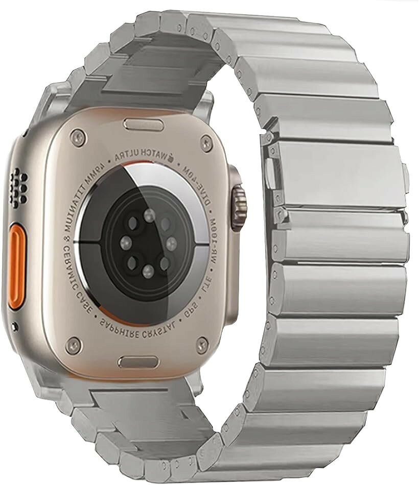 バリエーションコード : 2bjp45vlpw商品コード2bjl143hn4商品名apple watch / ultra バンド チタンバンド Series Ultra2/Ultra/9/8/7/6/SE2/SE/5/4/3 交換ベルト 長...