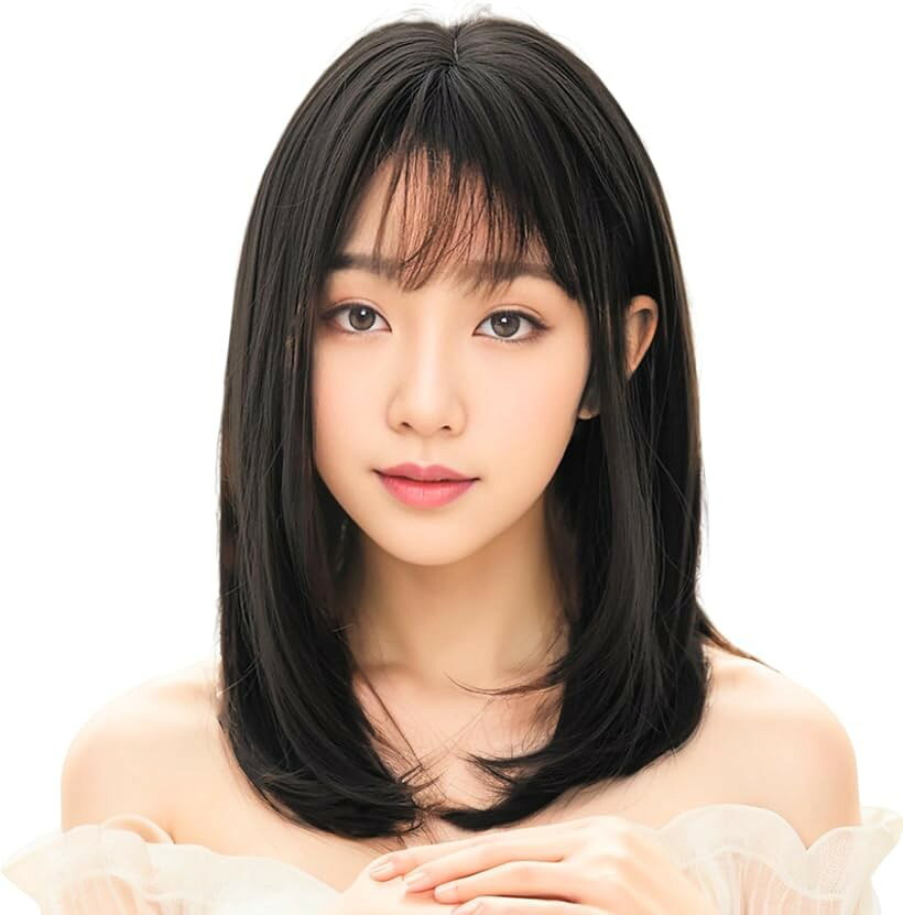 バリエーションコード : 2br5rcjd5o商品コード2br5rsyjk8商品名ウィッグ セミロング ナチュラル ストレート 自然 黒髪 女装 小顔効果 耐熱 フルウィッグ レディース コスプレ 普段使い wig 可愛い 外はね レイヤー...