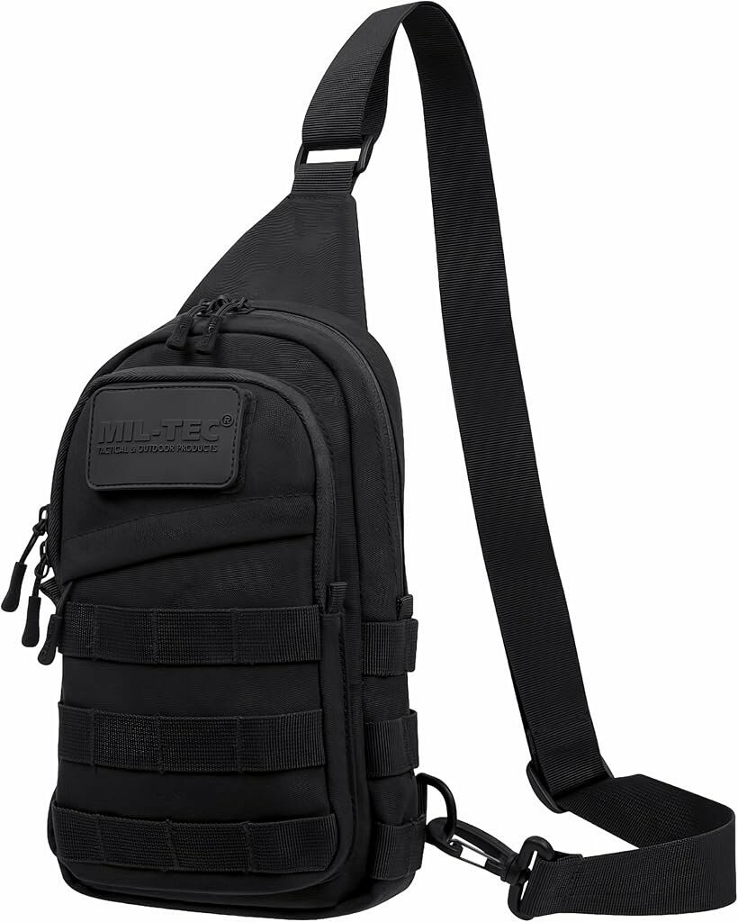 バリエーションコード : 2b9rdnxwkk商品コード2b9rdluo54商品名MIL-TEC ミルテック クロスボディバッグ ショルダーバッグ メンズ 無骨 700Dポリエステル製 防水 軽量 拡張可能 MOLLEシステム マルチポケッ...