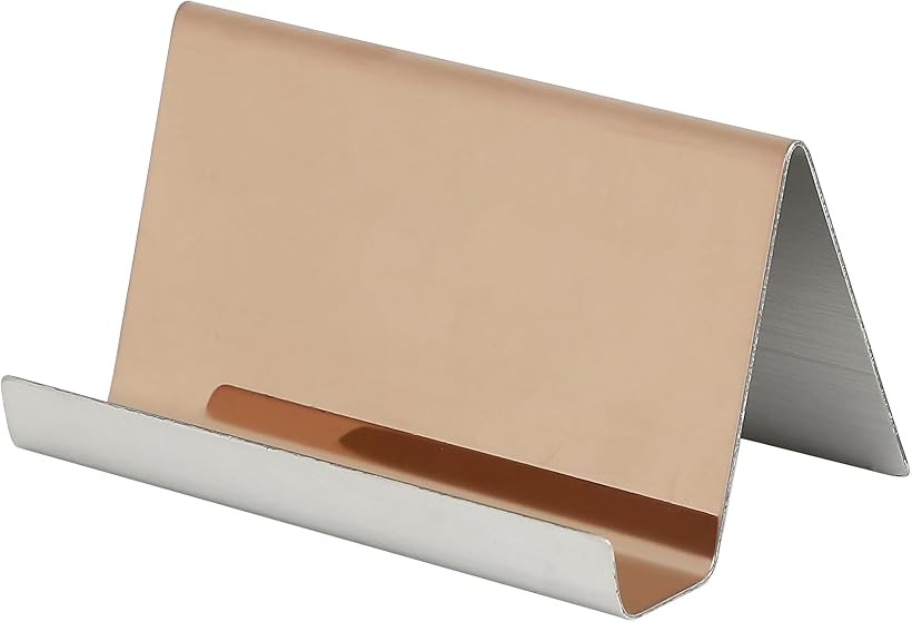 バリエーションコード : 2b9ly148nw商品コード2bu25x6hqg商品名カードスタンド カード立て 名刺スタンド ステンレス 卓上 おしゃれ ショップカード 美容室 受付 スマホスタンドにもブランドEast Leafカラーローズゴ...