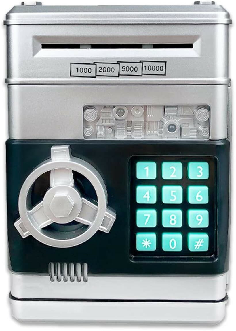 バリエーションコード : 2b2xi104yu商品コード2b2xiq5iq4商品名貯金箱 札 ダイヤルロック式 ATM 紙幣 電子 おもしろブランドNicheezカラーシルバーサイズ等ワンサイズ「ダイヤルロック式貯金箱」大人も子供も楽しくお...