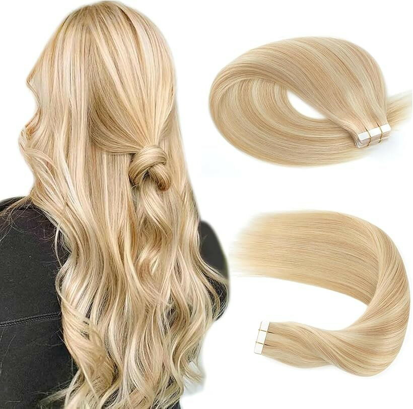 バリエーションコード : 2b9xy66icg商品コード2bukk92k0r商品名人毛 シールエクステ TAPE hair レミーエクステ カラー ウィッグ エクステンション 10本ブランドXUANHEFAカラーP18-613#サイズ等16...