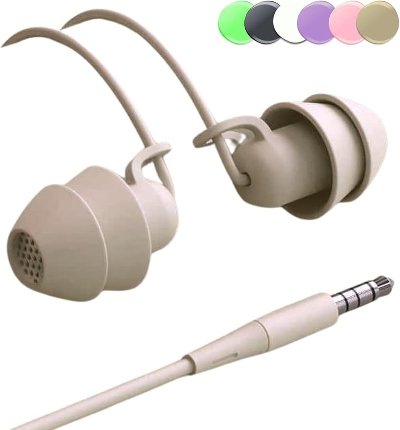 バリエーションコード : 2b9l0h4g6i商品コード2b9vqc4dd9商品名✦ルナシェ✦ 寝ホン 睡眠用 イヤホン 有線 耳が痛くない 寝返りしてもいたくない 寝落ち用 ソフトカラー 寝ながら聞く 学習 寝る時用 3.5mm アイフォ...