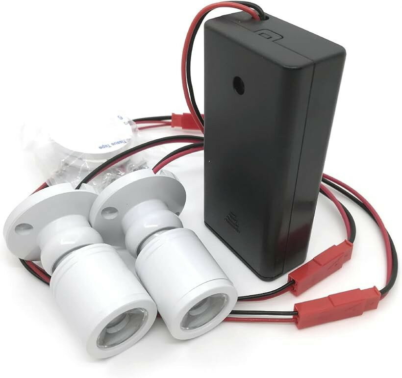 バリエーションコード : 2b2pu8rs3w商品コード2b2puf3sr8商品名ミニ LED スポットライト 小型 2灯 電池式 角度調整 ホビーライト フィギュア プラモデル 模型 ホワイトブランドCicognaカラーホワイト推しグッズ...