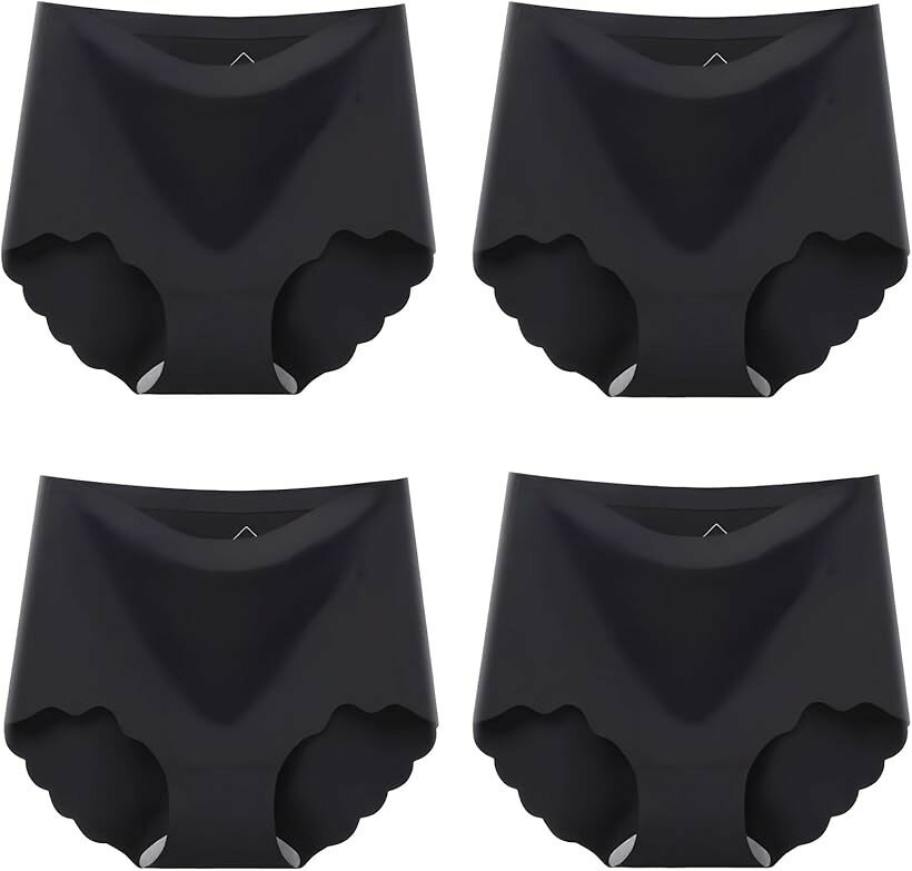 バリエーションコード : 2b9lfl1uuf商品コード2b9lfp2wsg商品名4枚 セット シームレス ショーツ 深め レディース 無縫製 ひびかない パンティー スカラップ 伸縮性 通気性 速乾 抗菌 消臭 シームレスパンツ シームレ...