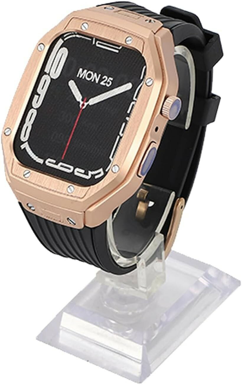 バリエーションコード : 2buil54kvi商品コード2buil53tut商品名互換品 アップルウォッチ Apple Watch series 9/8/7/6/SE 44/45共通 互換 保護ケース バンド 一体型 耐衝撃 防水ブランドキ...