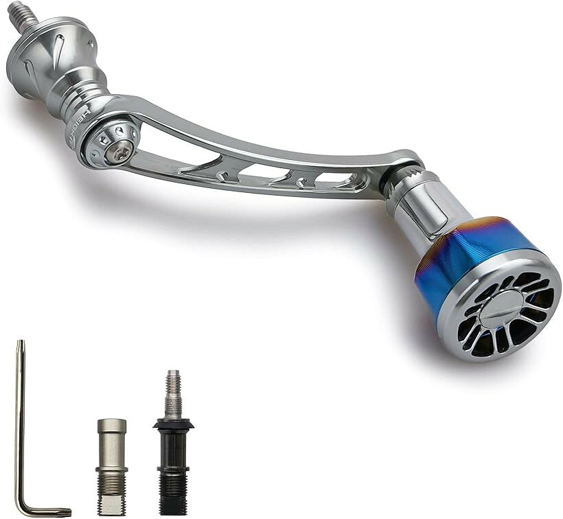 バリエーションコード : 2b4qw5rg1j商品コード2b4qwyh6c3商品名56mm リール ハンドル シマノ SHIMANO ダイワ DAIWA 通用 スピニングリール 用 Arch Engine ガンメタル＆ガンメタル 268ブラ...