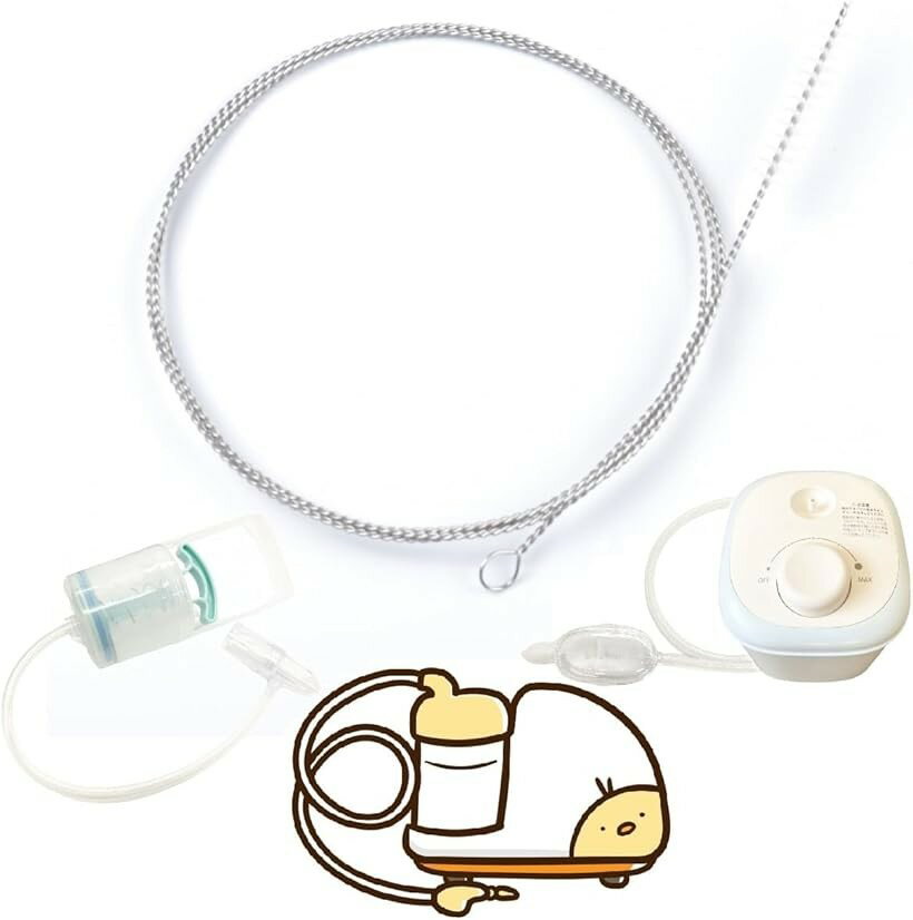バリエーションコード : 2bj3cgspy1商品コード2bj3cssv1y商品名フレキシブルブラシ 電動鼻水吸引器 チューブ 簡単に洗浄できるブランドDearJapanサイズ等全長1.5m・ブラシ幅1cm内径4mm～7mm程度の細いチュー...