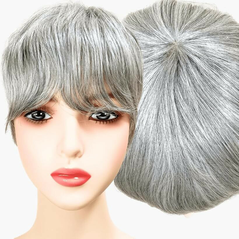 バリエーションコード : 2b9dtpnqrh商品コード2b9dtg8qnj商品名部分ウィッグ かつら ヘアピース ポイントウィッグ 白髪 グレイヘアー グレイ 女性 レディース 人工毛 ウィッグ ショート 前髪 ストレート 前髪ウィッグ ...