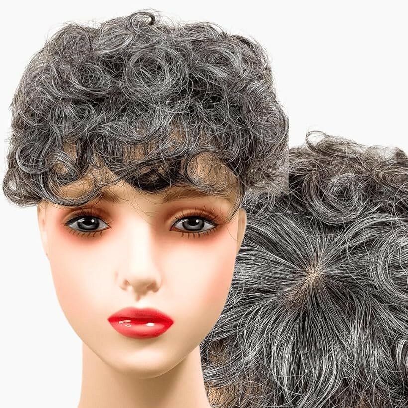 バリエーションコード : 2b9dtpnqrh商品コード2bu5fn44in商品名部分ウィッグ かつら ヘアピース ポイントウィッグ 白髪 グレイヘアー グレイ 女性 レディース 人工毛 ウィッグ ショート 前髪 ストレート 前髪ウィッグ ...