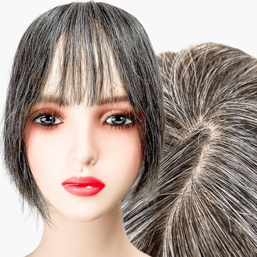 バリエーションコード : 2b9dtpnqrh商品コード2buidohily商品名部分ウィッグ かつら ヘアピース ポイントウィッグ 白髪 グレイヘアー グレイ 女性 レディース 人工毛 ウィッグ ショート 前髪 ストレート 前髪ウィッグ ...