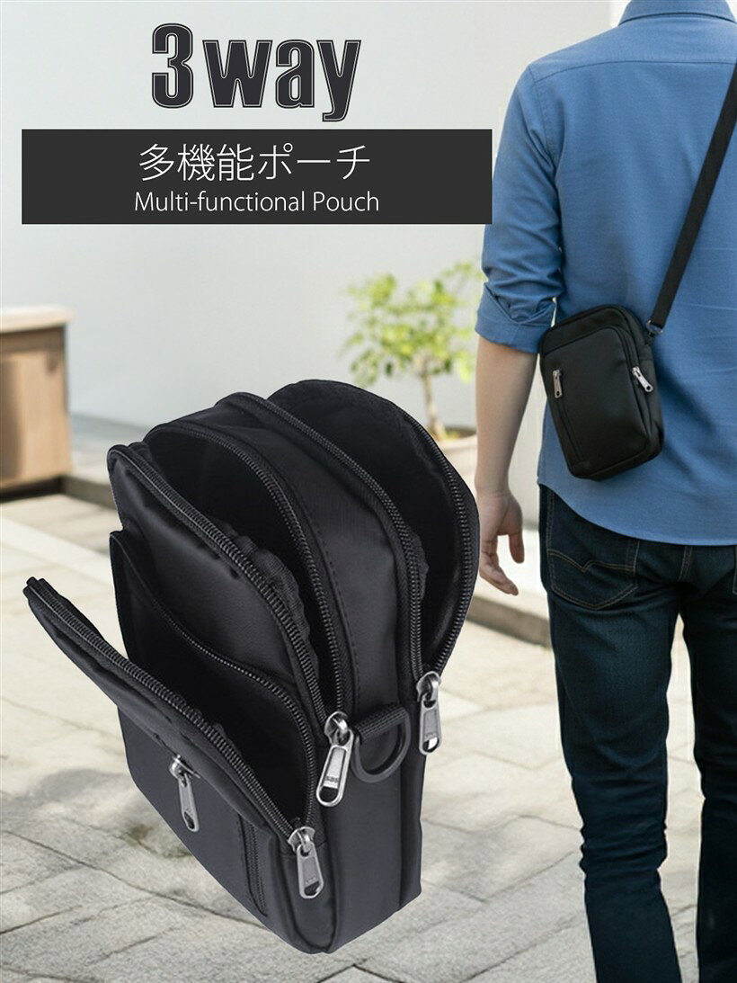 バリエーションコード : 2b830rtf5s商品コード2b830gxqy4商品名バッグ メンズ ショルダー 斜め掛け ポーチ カラビナ ブラックブランドMIKA＆MAYAカラーブラック3wayの多機能ナイロンバッグです。シンプルでコンパク...