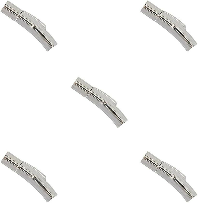 バリエーションコード : 2b6ujiwott商品コード2b6ud5rion商品名5セット 穴径4mm 304ステンレス製バヨネット式クラスプ プレス式 チューブ コラム 管状クラスプ ヒモ留め 紐留め 留め金 エンドパーツ ステンレス鋼色...