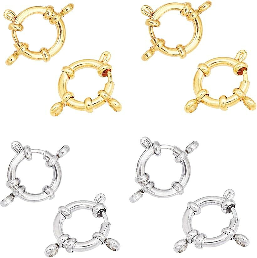 バリエーションコード : 2b6ptxrqi0商品コード2b6pto1sj5商品名10個 2色 23mm 引き輪 カニカン 304ステンレス スプリングリング クラスプリング 留め具 カン付き アクセサリーパーツ クラフト用品 手作り素材 ...