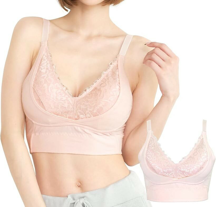 バリエーションコード : 2b4iyf4n34商品コード2b4iyf96gp商品名Smile LaLa レディース ブラ ブラジャー ナイトブラ 綿 コットン 夜用ブラ 育乳 ノンワイヤー ピンク2個 SブランドSmile lala(スマイ...