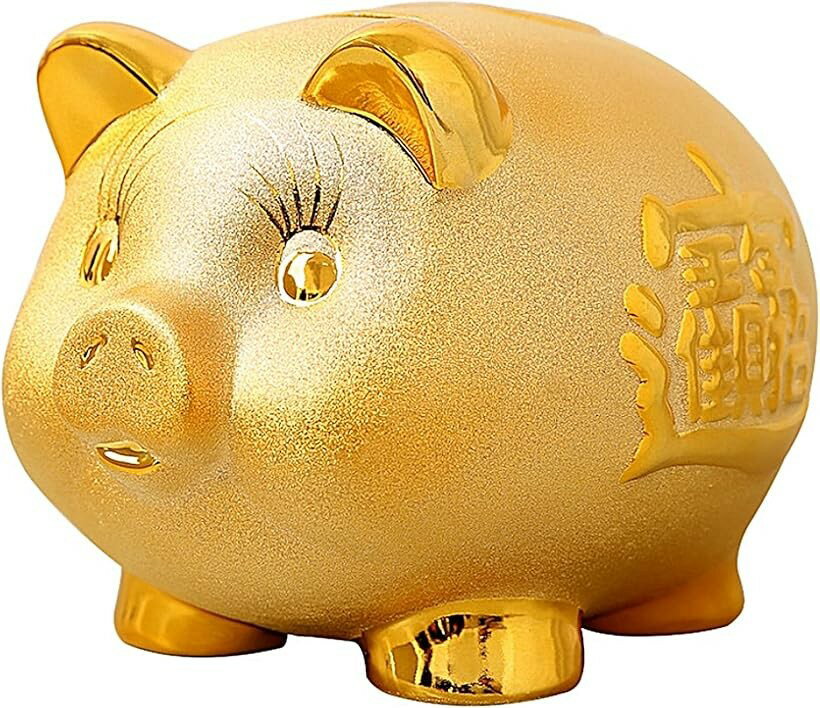 バリエーションコード : 2b42o2oon8商品コード2b42o22q1s商品名TradeWind ピギーバンク 豚の貯金箱 インテリア 置物 金のブタ 大18.5cmブランドTradewindカラー金サイズ等大18.5cm・v金運の象徴...