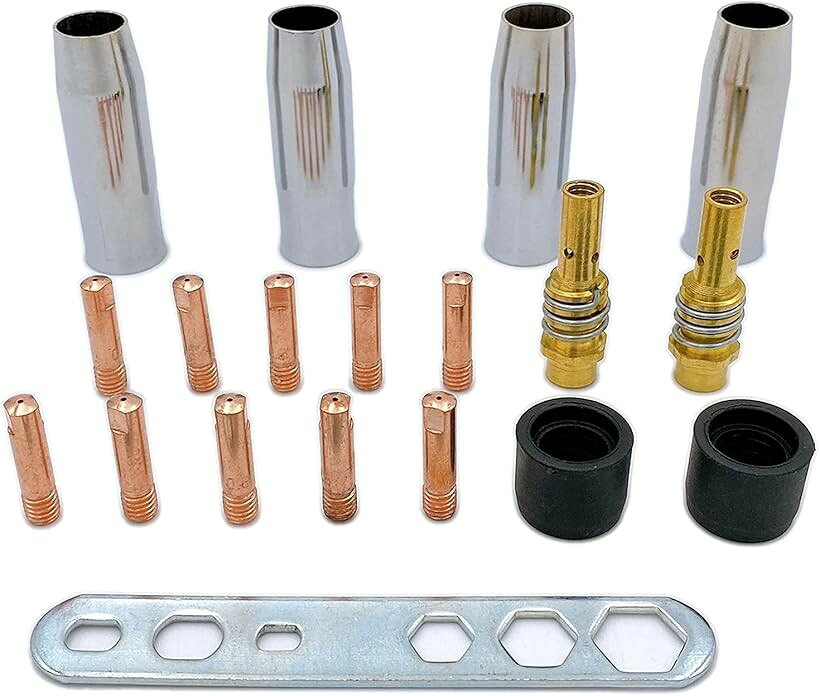 バリエーションコード : 2b4925tl4n商品コード2b492hln04商品名半自動溶接機 0.8mm 消耗品 セット ノズル チップ ボディ カラー 専用レンチ 補修 パーツ MIG100 MIG130 MIG160 MIG200 ア...