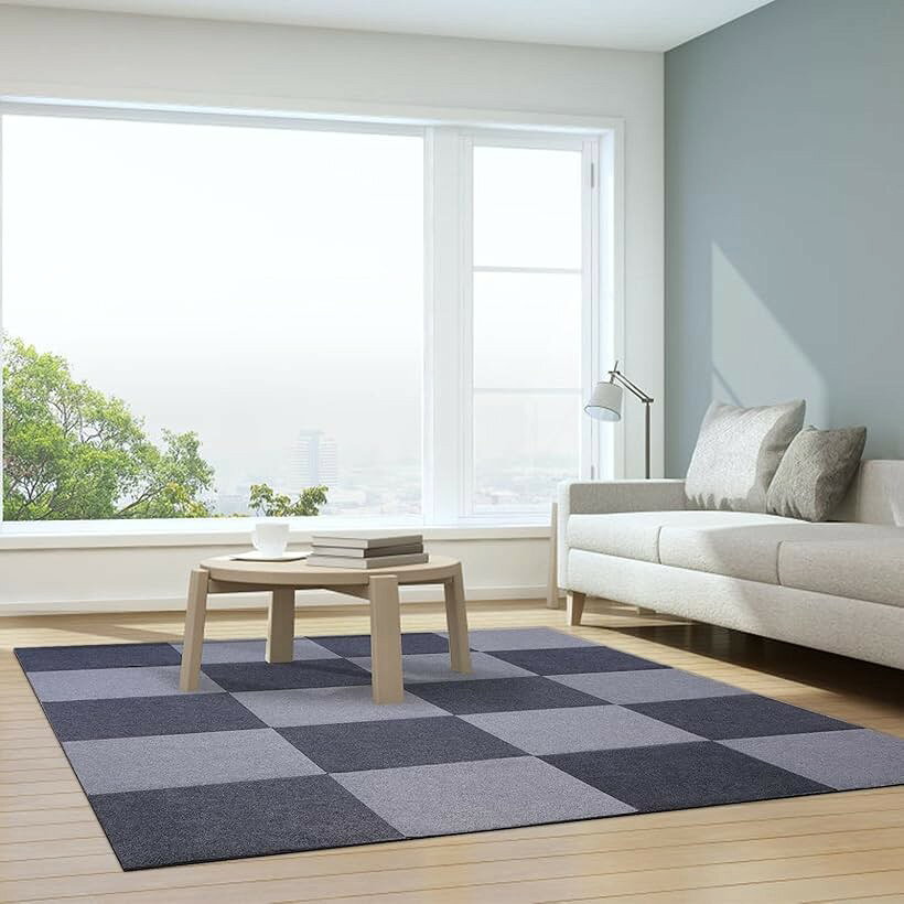 バリエーションコード : 2b49wonr4y商品コード2b49w0j482商品名ジョイントマット 吸着マット タイルマット ズレない めくれない カーペット 滑りとめ 防音保温 洗濯機洗える DIY可能 45x45cm ダークグレーxライ...