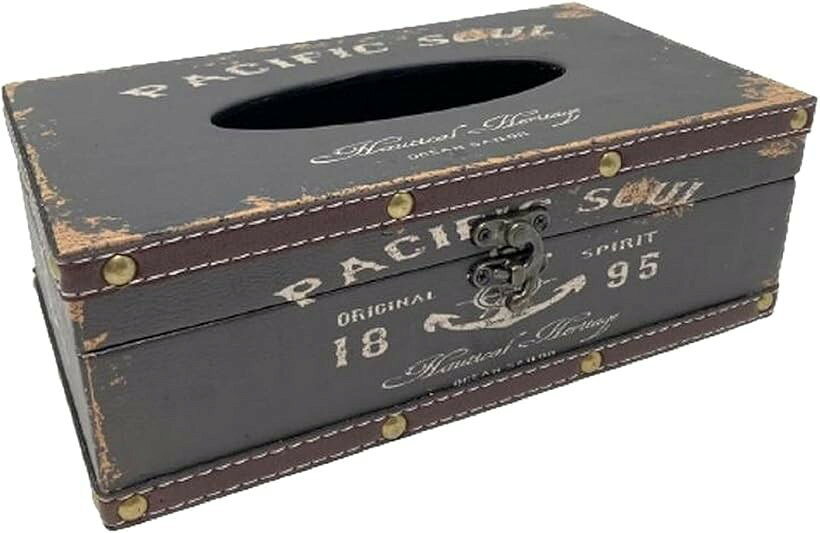 バリエーションコード : 2b49ljtkq0商品コード2b49l4tgki商品名ティッシュケース ティッシュボックス アンティーク ふた付き ティッシュ 箱 収納 B1895パシフィックブランドpkpohsカラーB)1895パシフィックサ...